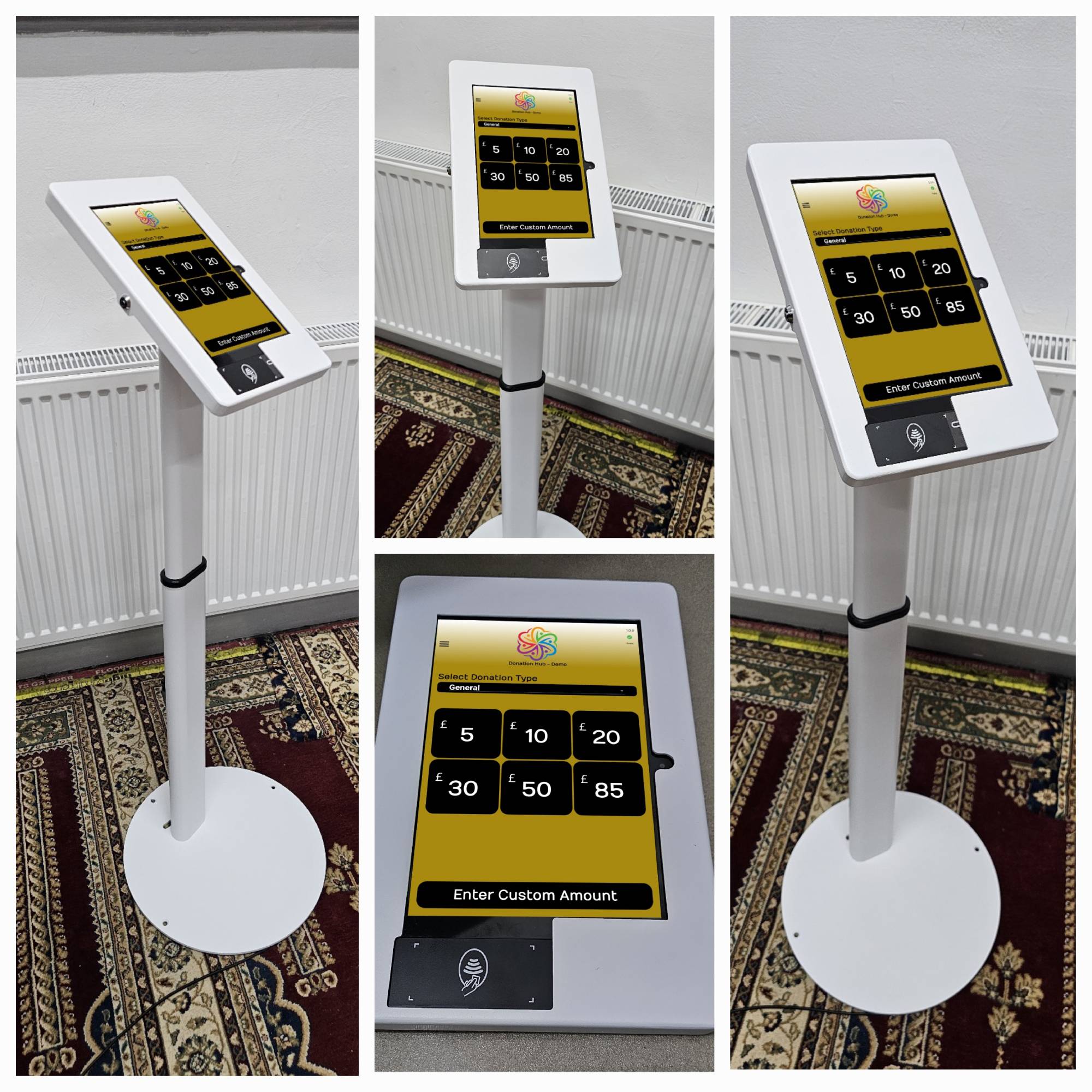 Contactless Donation Tablets for Mosques in the UK | Smart Giving